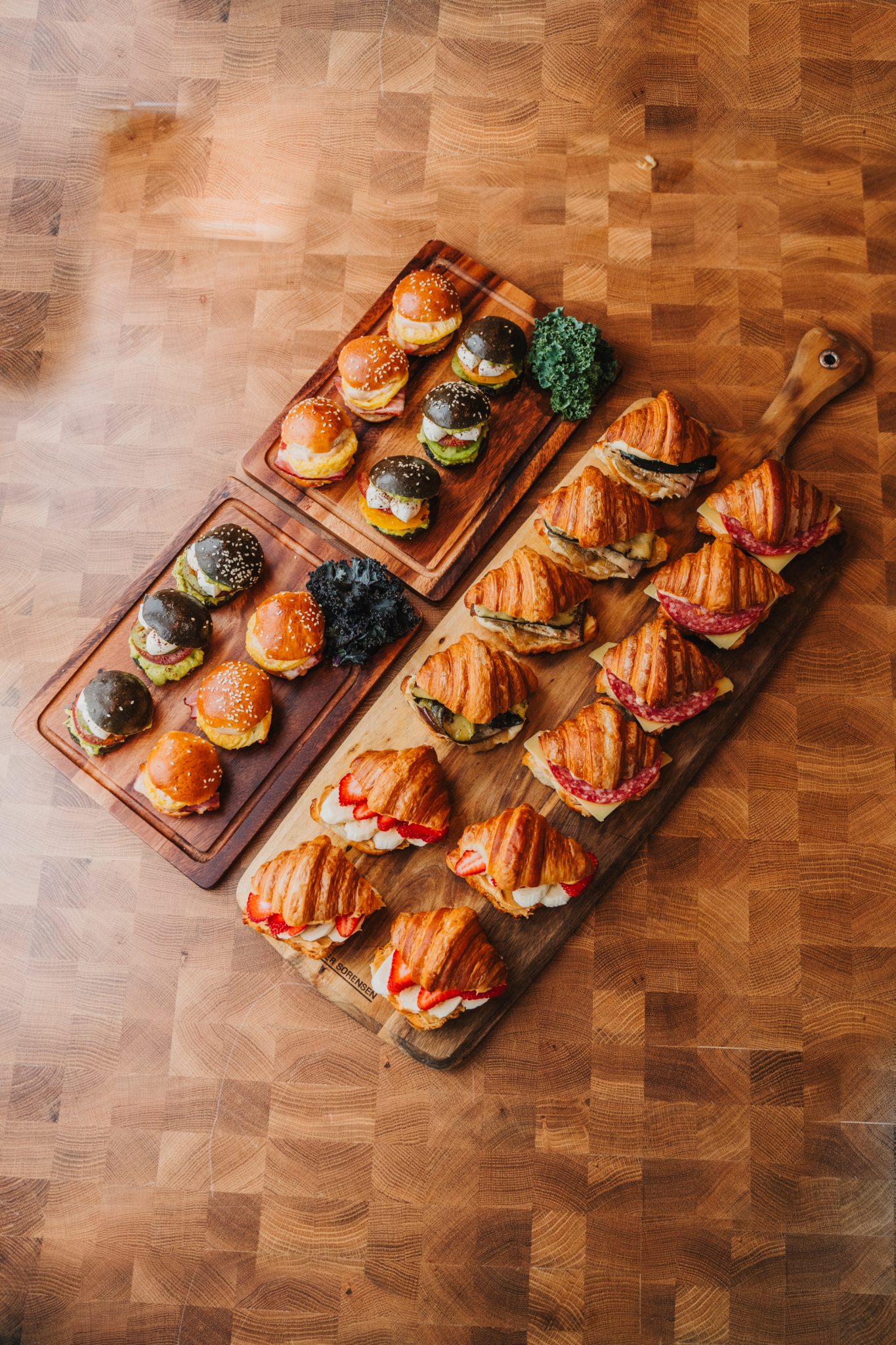 Brekkie sliders & mini croissant Catering - North Sydney | Barlume ...